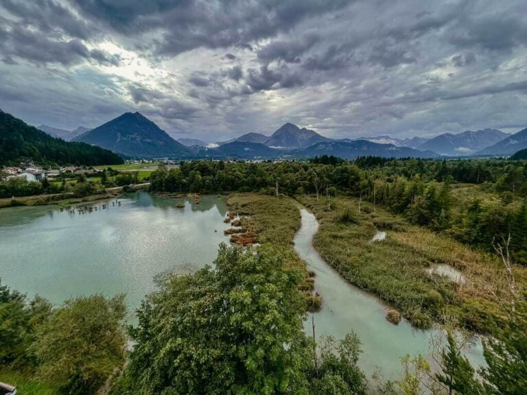 Lechweg - Weitwandern vom Lechfall in Füssen bis zur Quelle am ...